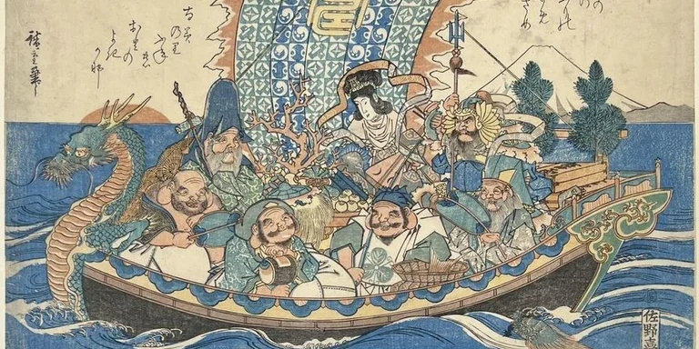 Takarabune: The Mythical Japanese Ship of Good Fortune.